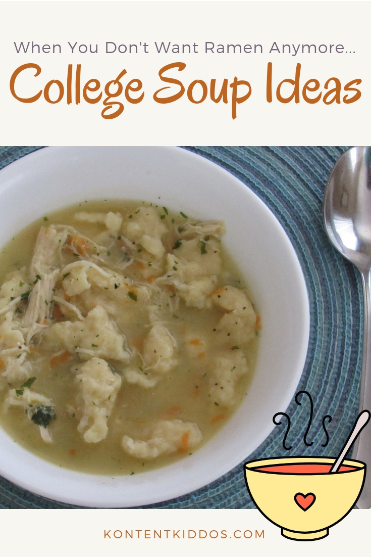 College Soup Ideas - Kontent Kiddos